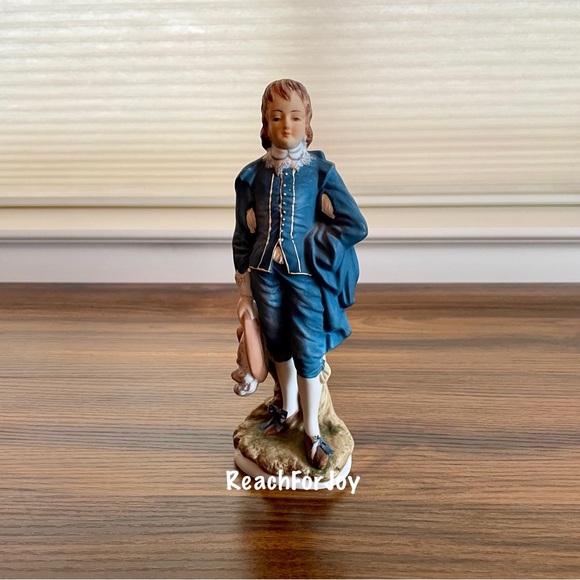Lefton | Accents | Vintage Blue Boy Lefton Ceramic Figure Limited ...